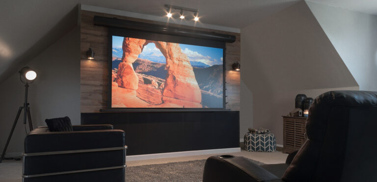 Audiovan Motorized Projector Screen - Audiovan Tech - Manufacturer of ...