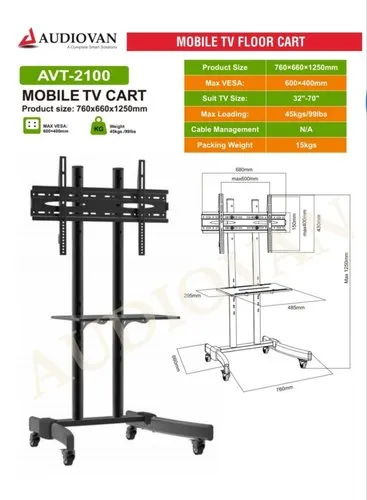 Audiovan Lcd Led Tv Stand - Audiovan Tech - Manufacturer of Ceiling ...