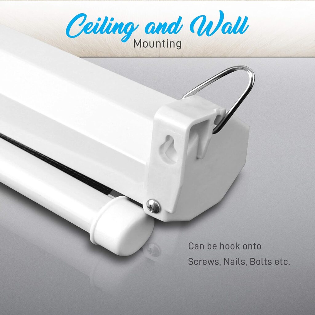 Audiovan Insta Lock Screens With Slow Retraction Screen (4X6-SRS ...